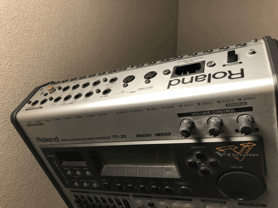 Roland TD-20 V-Drums Percussion Sound Module Brain | eBay