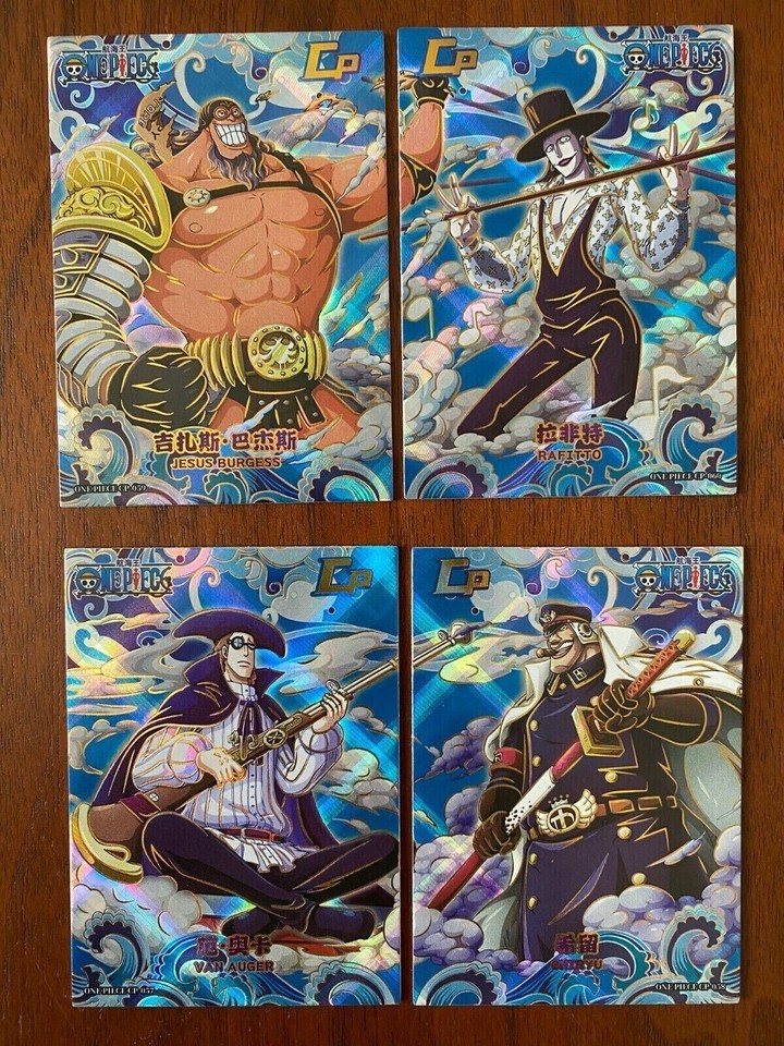 One Piece Anime Collectable SSR UR CP 81 Trading Card Complete Set ...
