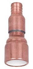Sioux Chief 645X4P 1 x 1, F1807 PEX x PVC, Lead-Free, Copper, Straight ...