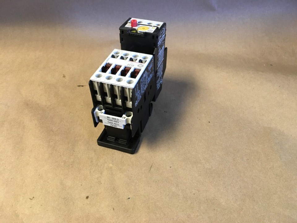 GE RT1J Thermal Overload Relay plus CL02A310T Magnetic Contactor (KB ...