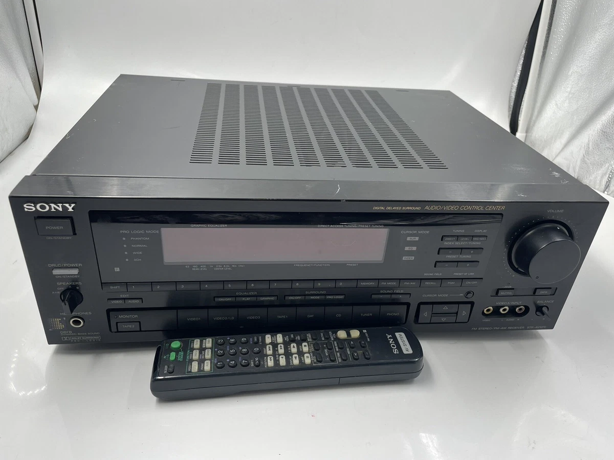 SONY STR-AV770 FM Stereo/FM-AM Receiver (No Remote), 53% OFF