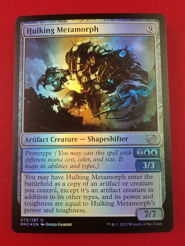 1x Hulking Metamorph | FOIL | The Brothers' War | MTG Magic Cards | eBay