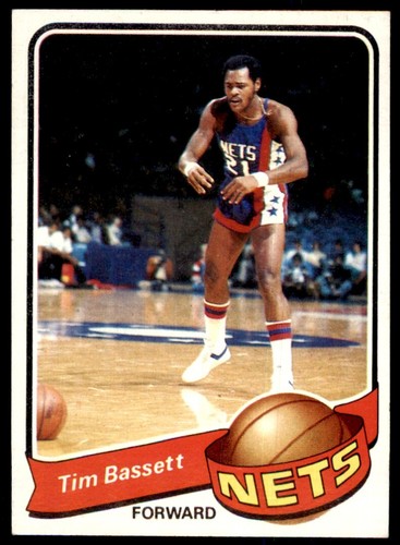 1979-80 TOPPS* TIM BASSETT NEW JERSEY NETS #73 (T102) | eBay