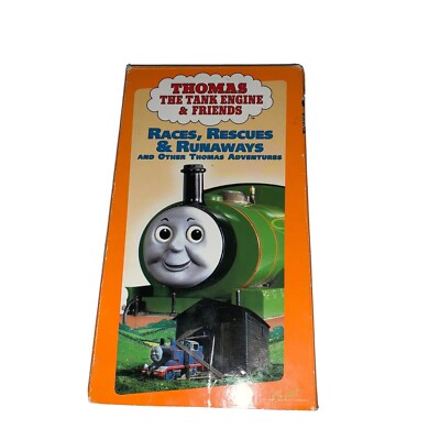 Thomas The Tank Engine & Friends VHS Races Rescues & Runaways Alec ...