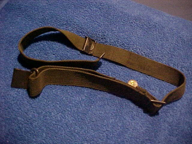 WW2 Vintage US GI M1 Garand Web OD canvas sling Springfield WRA MAY ...
