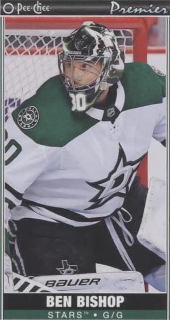 2020-21 O-Pee-Chee - Premier Tallboys Ben Bishop #P-31 for sale online ...