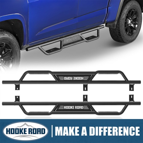 Hookeroad Tube Slider Rocker Guard for 15-25 Chevy Colorado GMC Canyon ...