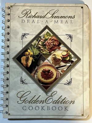 Richard Simmons Deal-A-Meal Golden Edition Cookbook - 1990 Cookbook | eBay