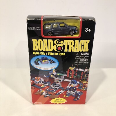 ROAD & TRACK DYNA CITY CAR WASH DIE-CAST RARE PLAYSET BRAND NEW 2003 ...