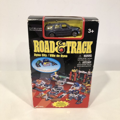 ROAD & TRACK DYNA CITY CAR WASH DIE-CAST RARE PLAYSET BRAND NEW 2003 ...