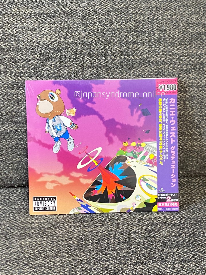 Kanye West Graduation Limited Edition w/Japan Limited Edition Bonus ...