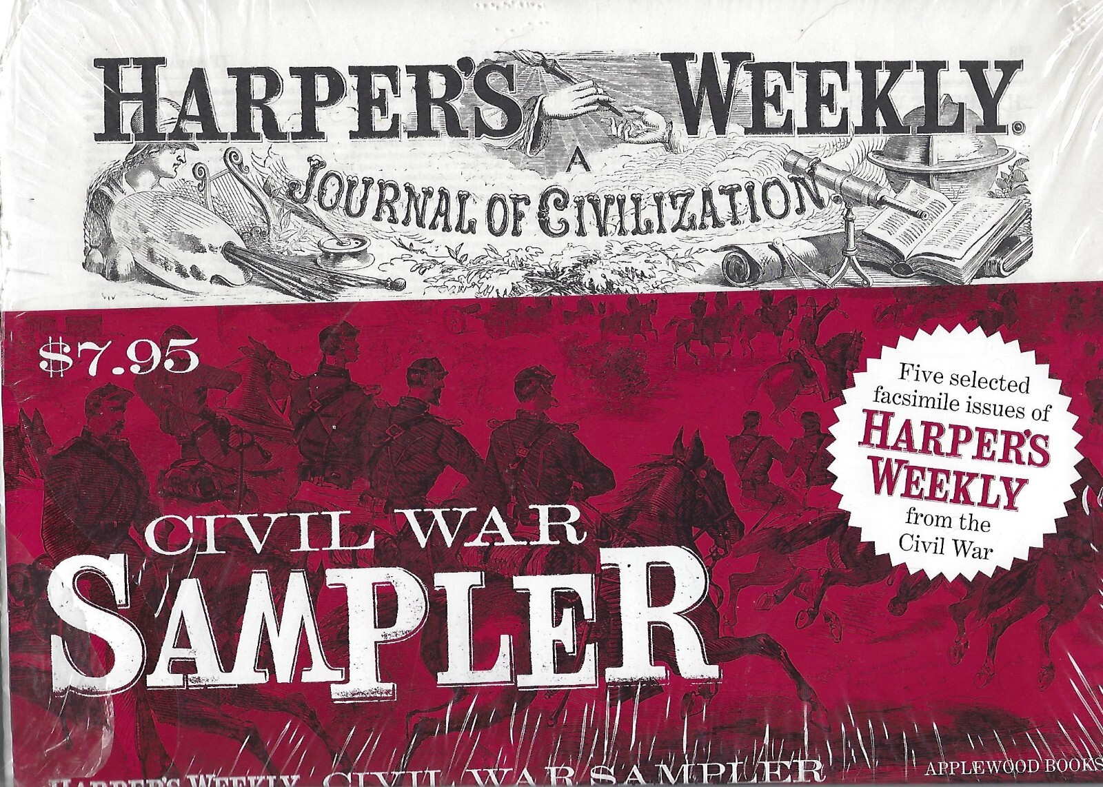 Civil War Sampler ~ 5 Selected Facsimile Issues of Harper's Weekly ~ US ...