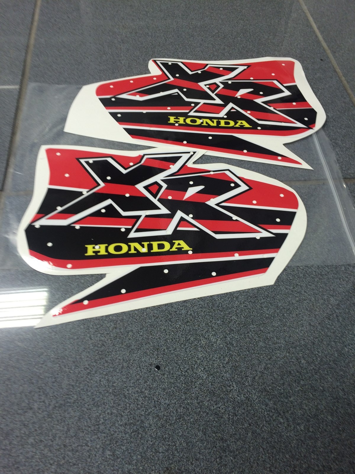 XR 600 400 XR200 XR250 XR400 XR600 FUEL graphics DECALS STICKERS GAS ...