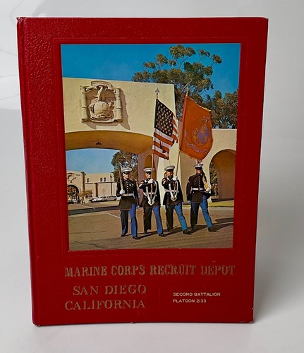 Marine Corps Recruit Depot MCRD Yearbook 1st Battalion Platoon 1052 San ...