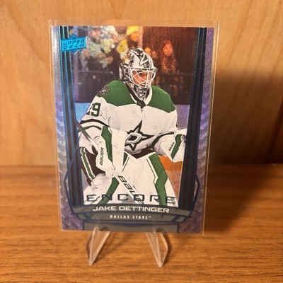 Jake Oettinger 2025 Upper Deck Series 1 Encore Blue Parallel #E-4 ...