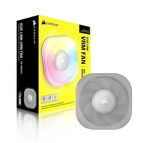 Corsair icue Link Aio VRM Fan Module Black & White | eBay