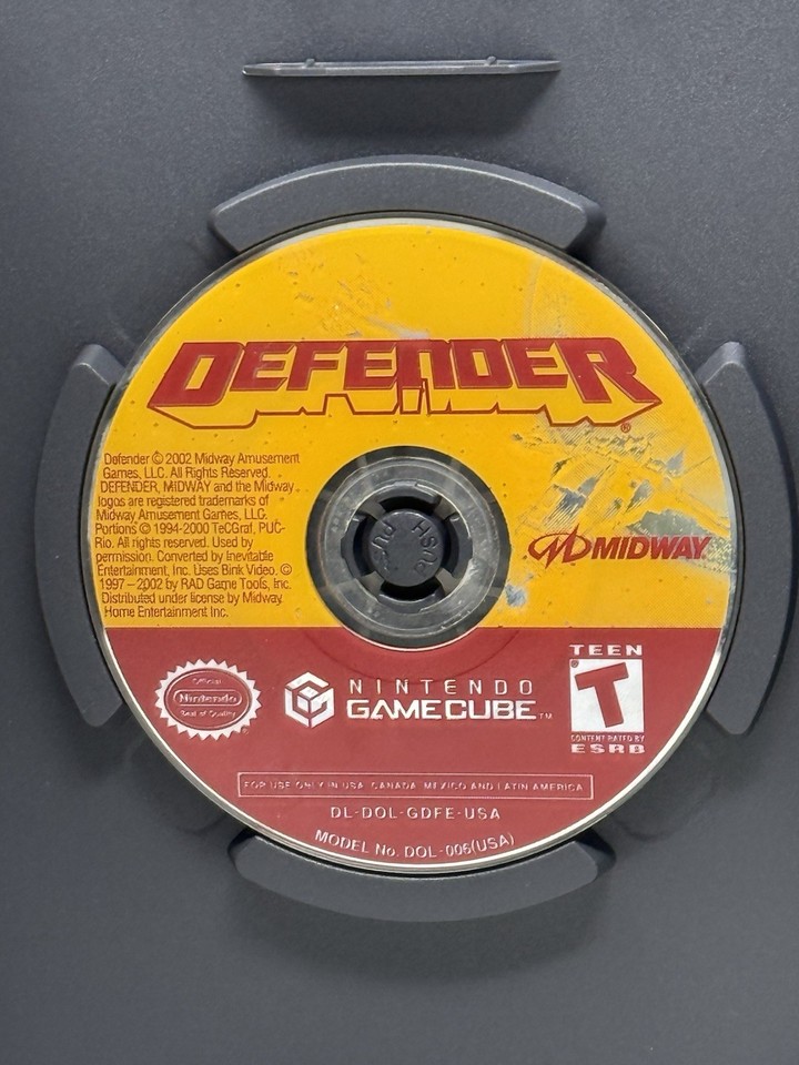 Defender Nintendo GameCube Complete CIB 31719198726| eBay