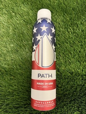 Path Water Bottle 2025 USA FLAG RARE LIMITED EDITION Refillable 25oz ...