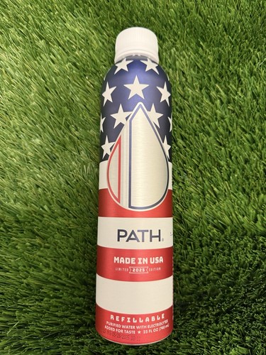 Path Water Bottle 2025 USA FLAG RARE LIMITED EDITION Refillable 25oz ...
