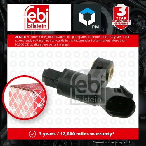ABS Sensor fits SEAT LEON 1M1 Front Right 99 to 06 Wheel Speed ...