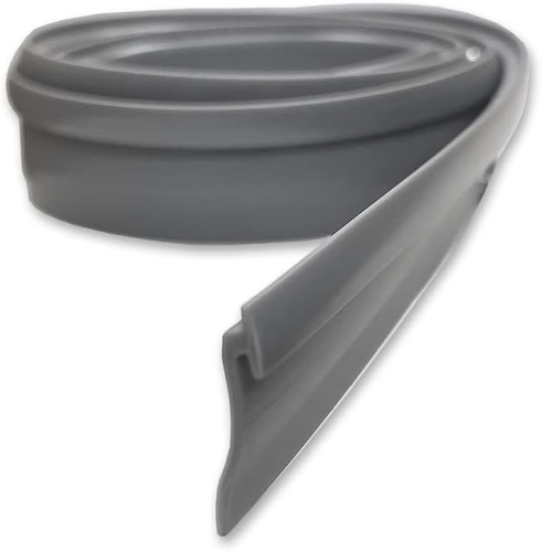 Gordon Glass® Angled Gray Vinyl for Framed Shower Door Drip Rail - 36 ...