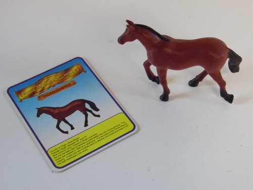 vintage 1988 funrise international horse collection thoroughbred with ...
