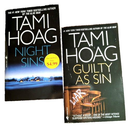 Night Sins Guilty As Sin Tami Hoag Series Books 1 2 Thriller Paperback ...