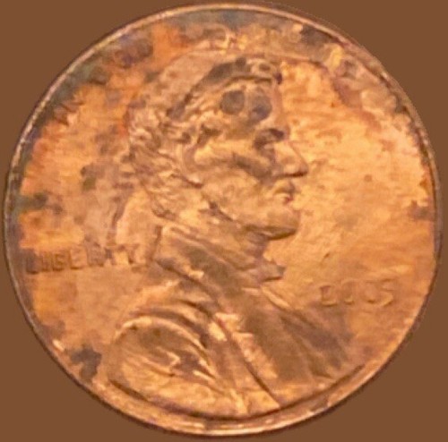 2005 Lincoln Penny (EXTENSIVE ERRORS) US No Mint Mark Rare Coin ...