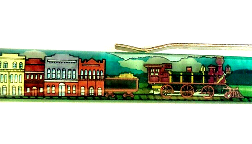 Old Sacramento California Floaty Pen Moving Vintage Train Locomotive ...