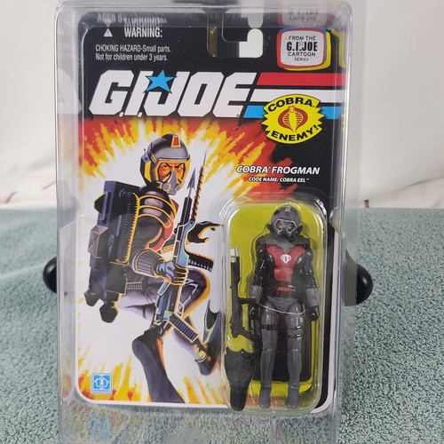 New GI Joe Cobra Frogman Code Name: Cobra Eel 2008 MOC Cobra Enemy ...