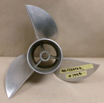 OEM Mercury Cleaver 14.5 x 23 Stainless Outboard Propeller # 48-74602 ...