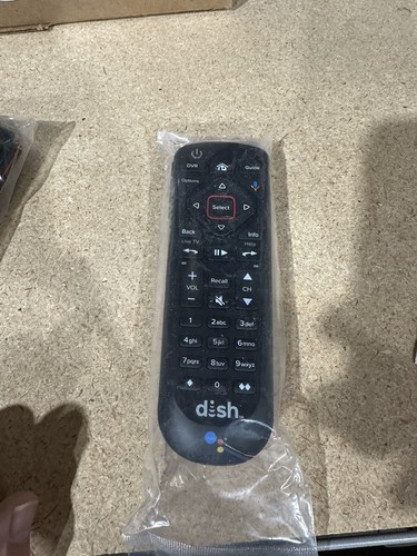 NEW Dish Network GOOGLE VOICE ASSIST REMOTE Hopper/Joey/Wally 54 54.1 ...