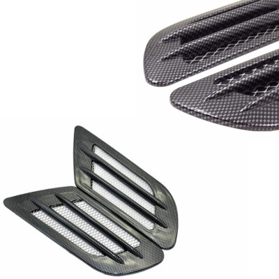 Car Side Air Vent Fender Cover Intake Flow Grille Decoration Sticker ...