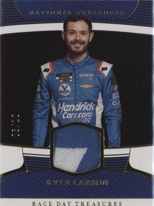 2023 Panini National Treasures - Race Day Treasures Kyle Larson #RDT ...