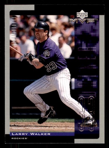 2001 Upper Deck MVP #317 Larry Walker Colorado Rockies | eBay