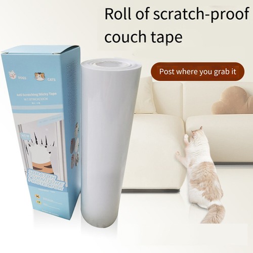 Cat Scratch Protector Sofa Furniture Protector Self-Adhesive Reusable ...