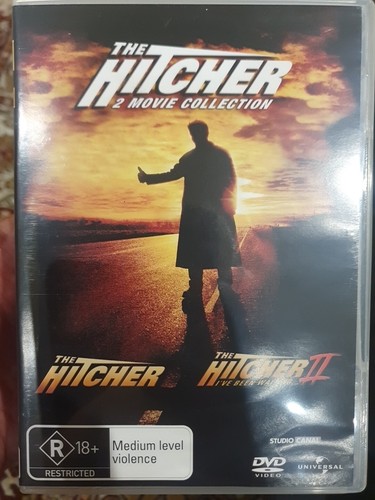 THE HITCHER 1 & 2 DVD RUTGER HAUER CLASSIC HITCHHIKER CULT FILM C ...