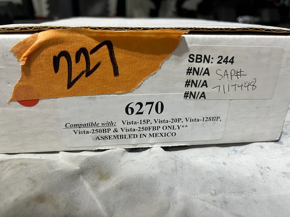 Honeywell Ademco 6270 Graphic Touch-Screen Keypad FOR 10p / 15p / 20p ...