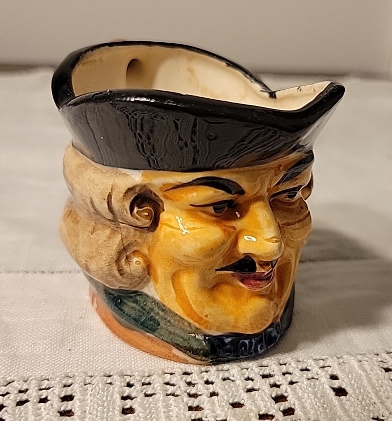 Vintage Toby Mug Creamer Made In Japan, Colonial Man with Mustache | eBay