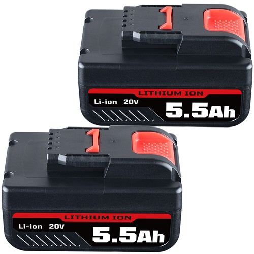 2-Packung 5.5Ah Für WORX 20Volt Li-ion Akku WA3551 WA3551.1 WA3553 ...
