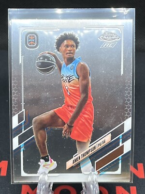 2021-22 Topps Chrome OTE - Amen Thompson RC - Overtime Elite #81 | eBay