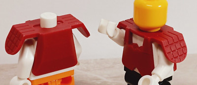 LEGO Shoulder Pad Ninja Armor Chest Pads DARK RED SAMURAI Gear Battle ...