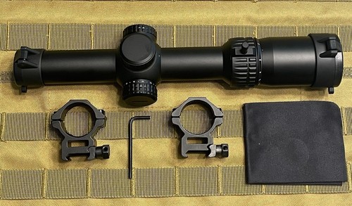 1-8x24 MOA LPVO IR Rifle Scope Quick Aim Illum SFP 556 308 338 | eBay