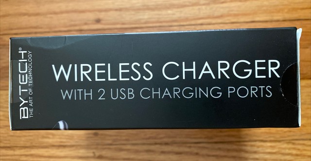 Bytech Wireless Charger w/ 2 USB Charging Ports BY-OP-CP-150-BK for ...