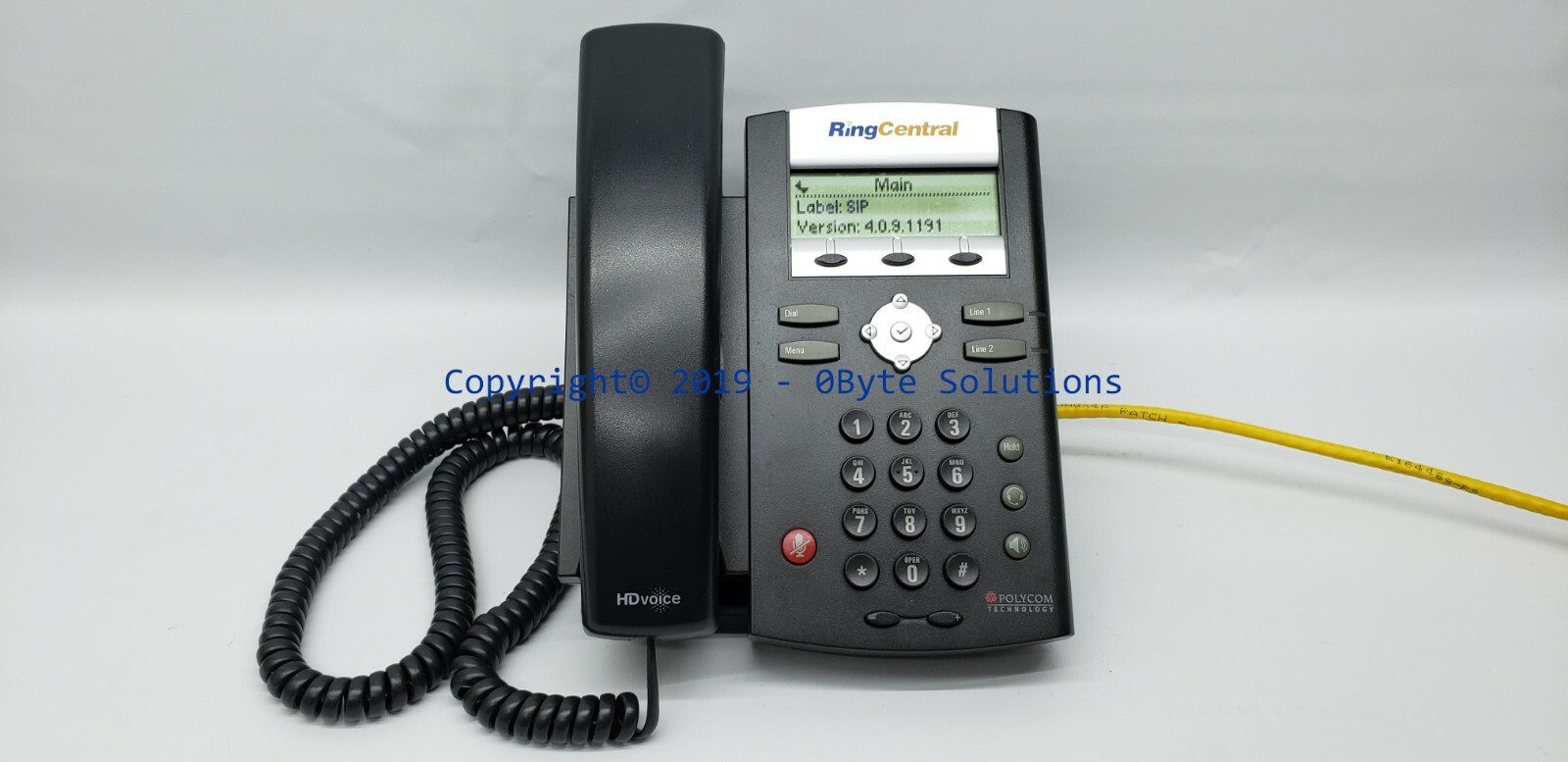Polycom SoundPoint IP 335 VoIP Phone with Mount, Handset & Cord | eBay