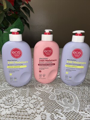 EOS 24 HOUR MOISTURE BODY LOTION LOT OF 3**READ** | eBay