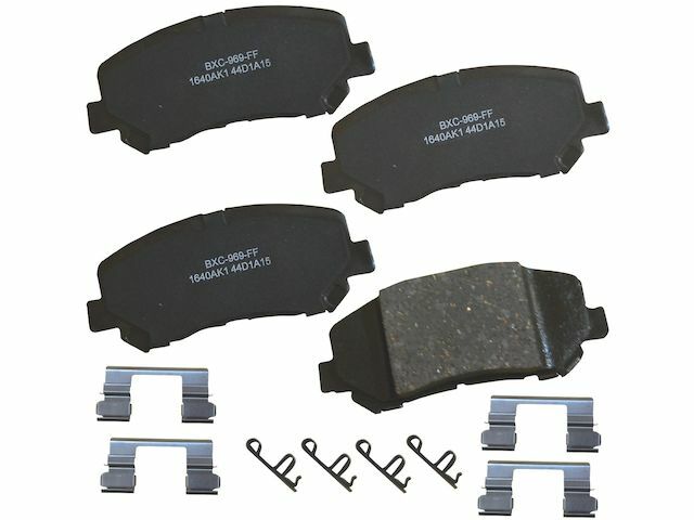 For 2014-2018 Jeep Cherokee Front Brake Pad Set | Bendix 62528PF | 2015 ...