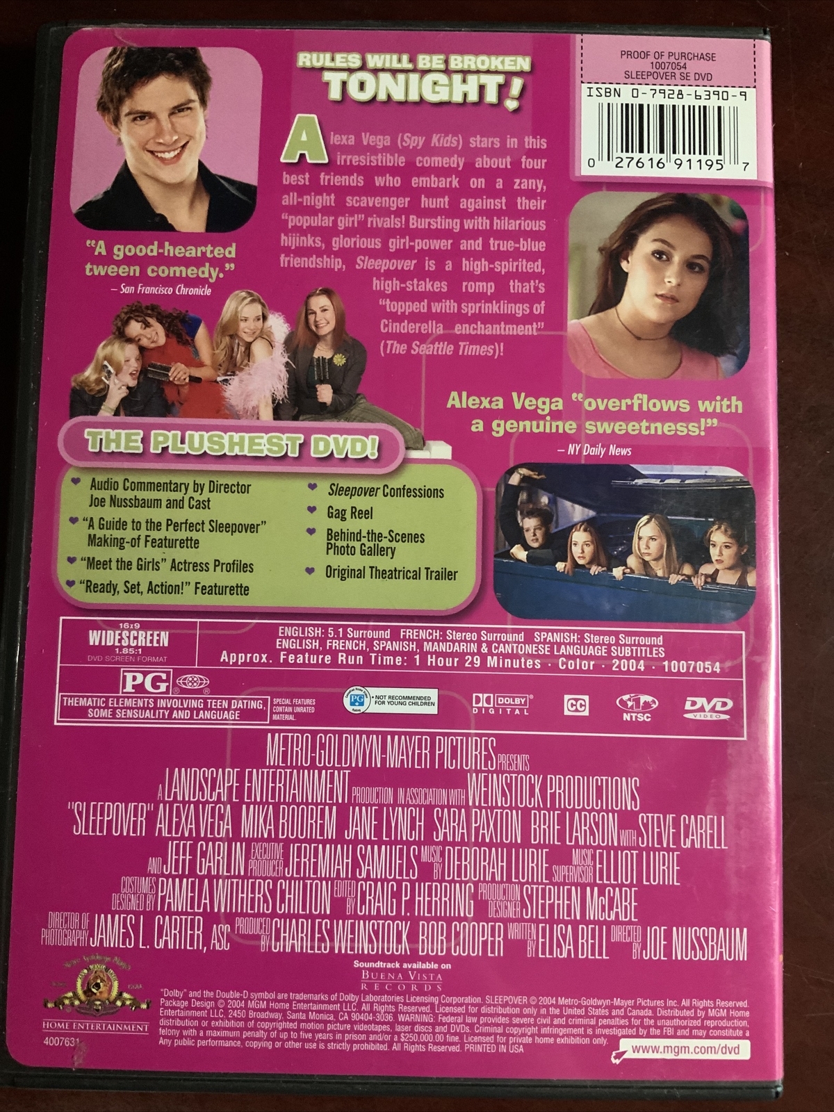 Sleepover (DVD, 2004) 27616911957| eBay