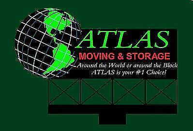 Miller Engineering 2081 HO/O Scale Atlas Moving/Storage Illuminated ...