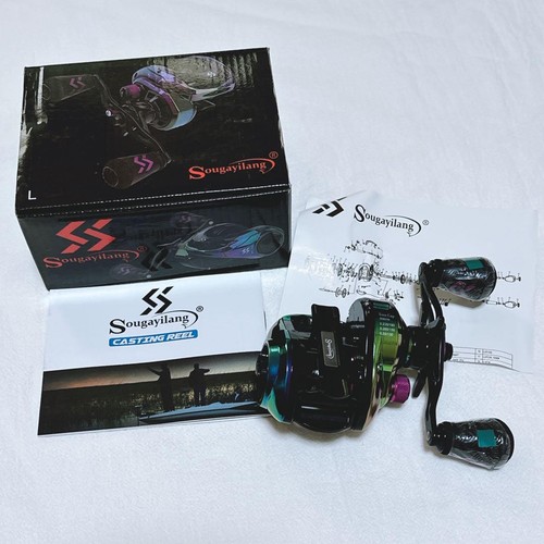 Y0819 Sougayilang Pate Casting Reel Left Handle Fish | eBay